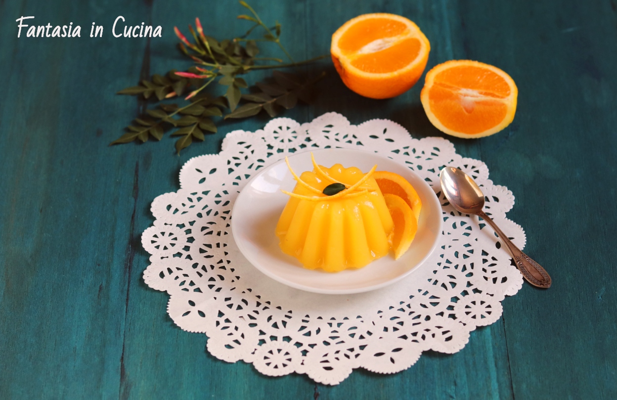 Gelo di arancia, il tipico dolce al cucchiaio della pasticceria siciliana