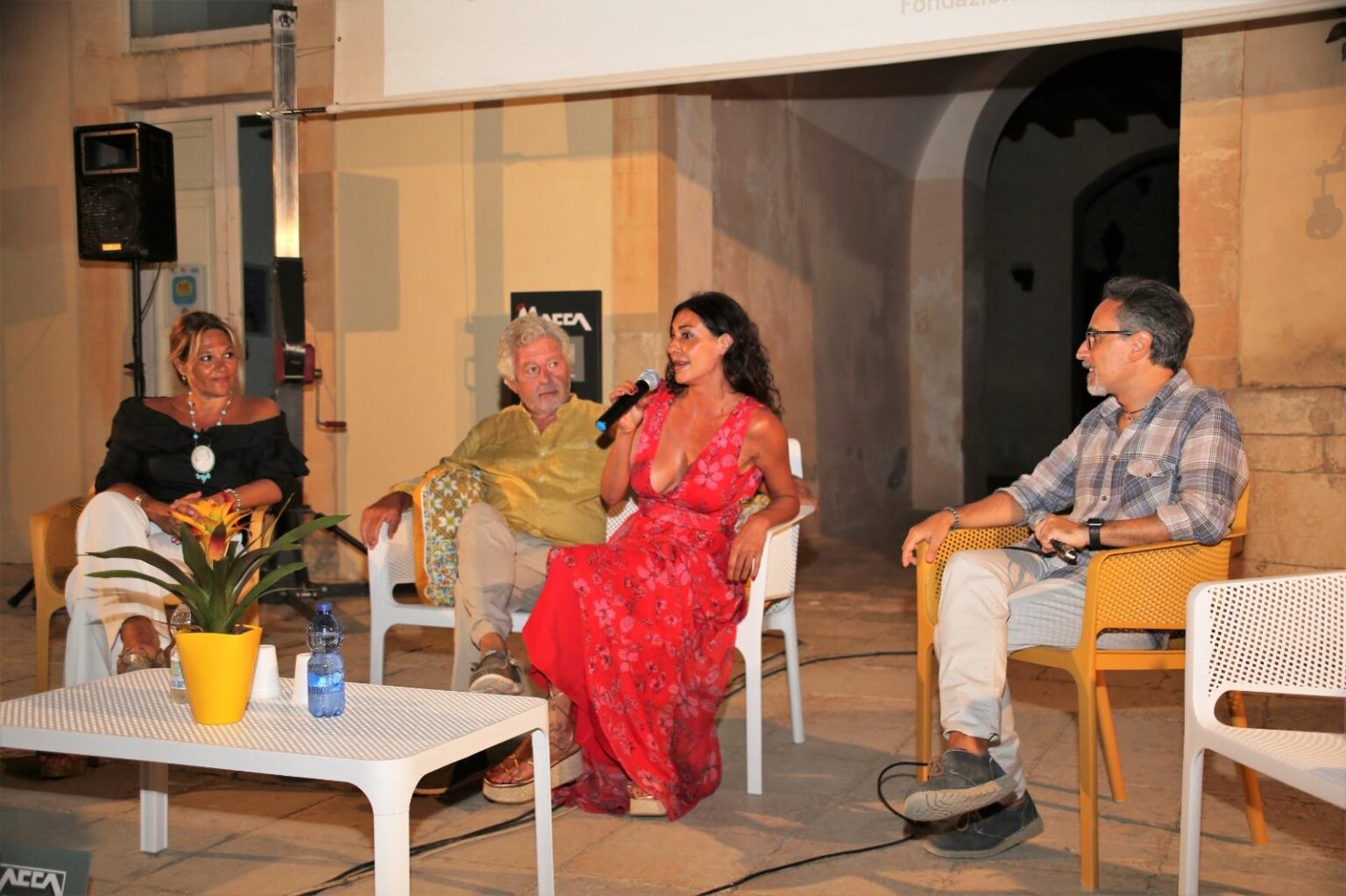 Antonio Catania e Antonietta De Lillo al DonnaFugata Film Festival