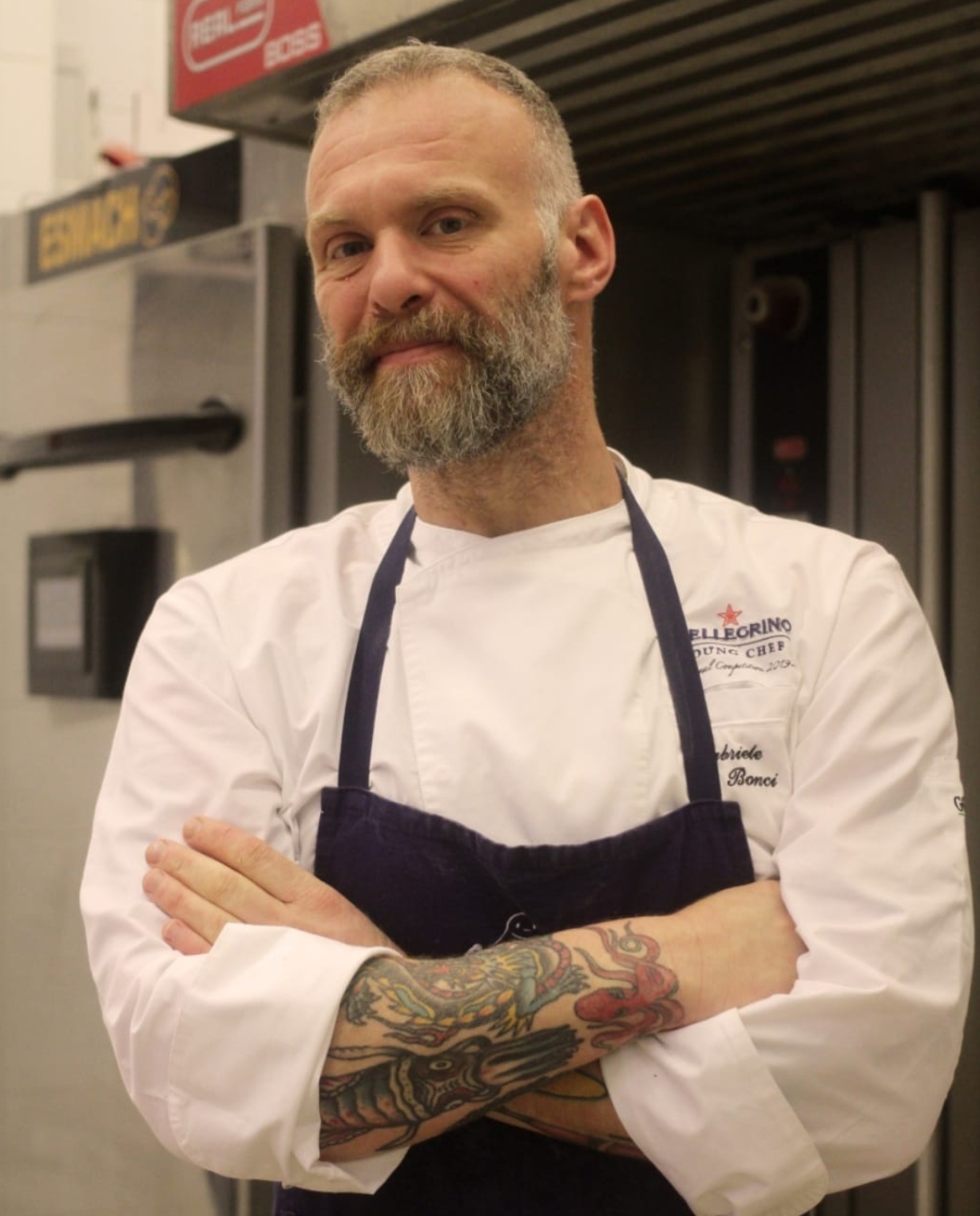 Gabriele Bonci il noto chef e volto televisivo ieri sera in visita a Modica