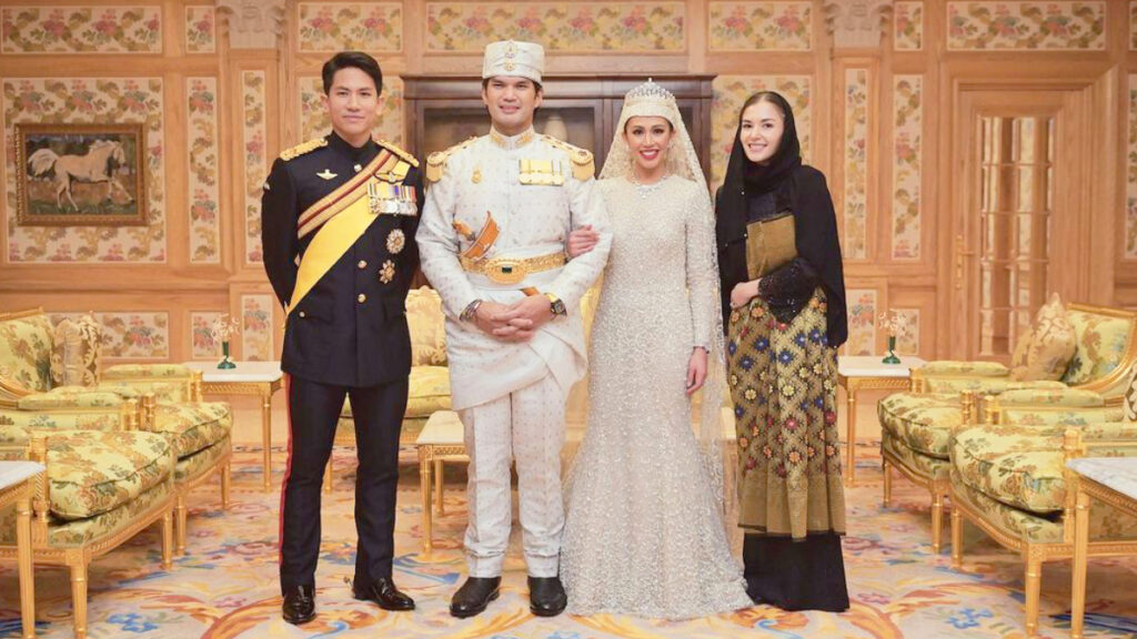 La principessa Azemah, figlia del sultano del Brunei, si è sposata